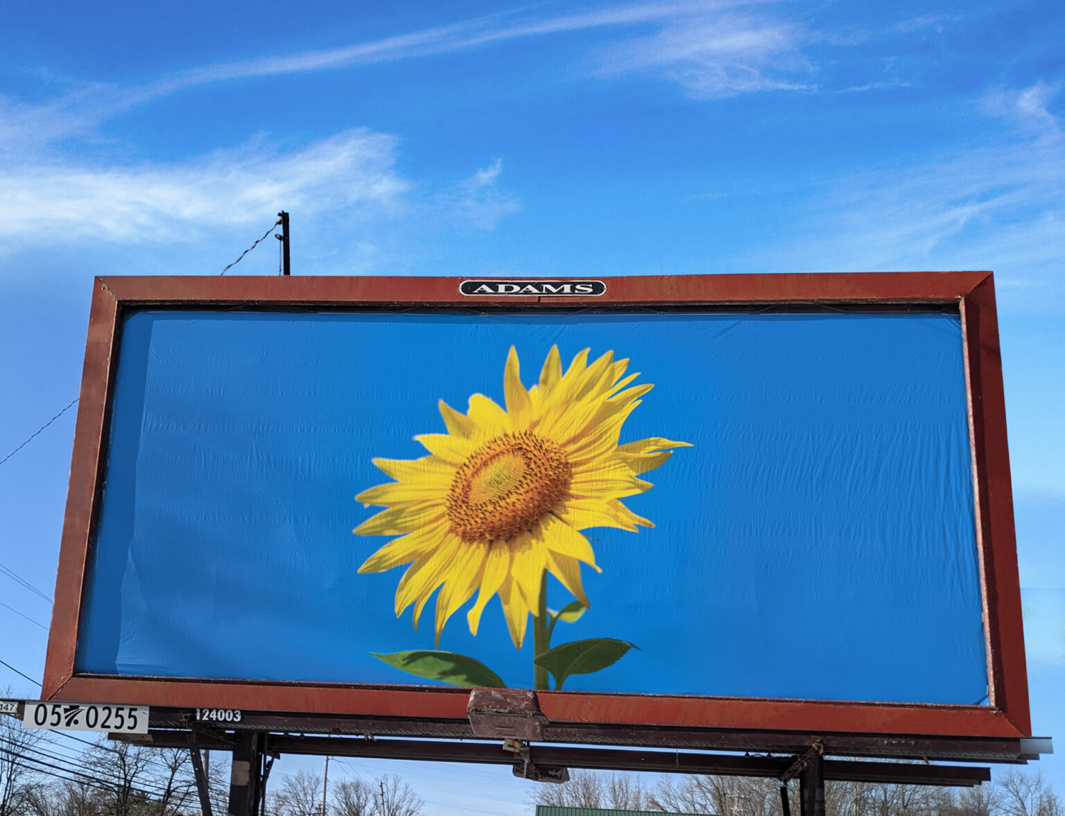 Adams Outdoor rallies support for Ukraine through the power of posters