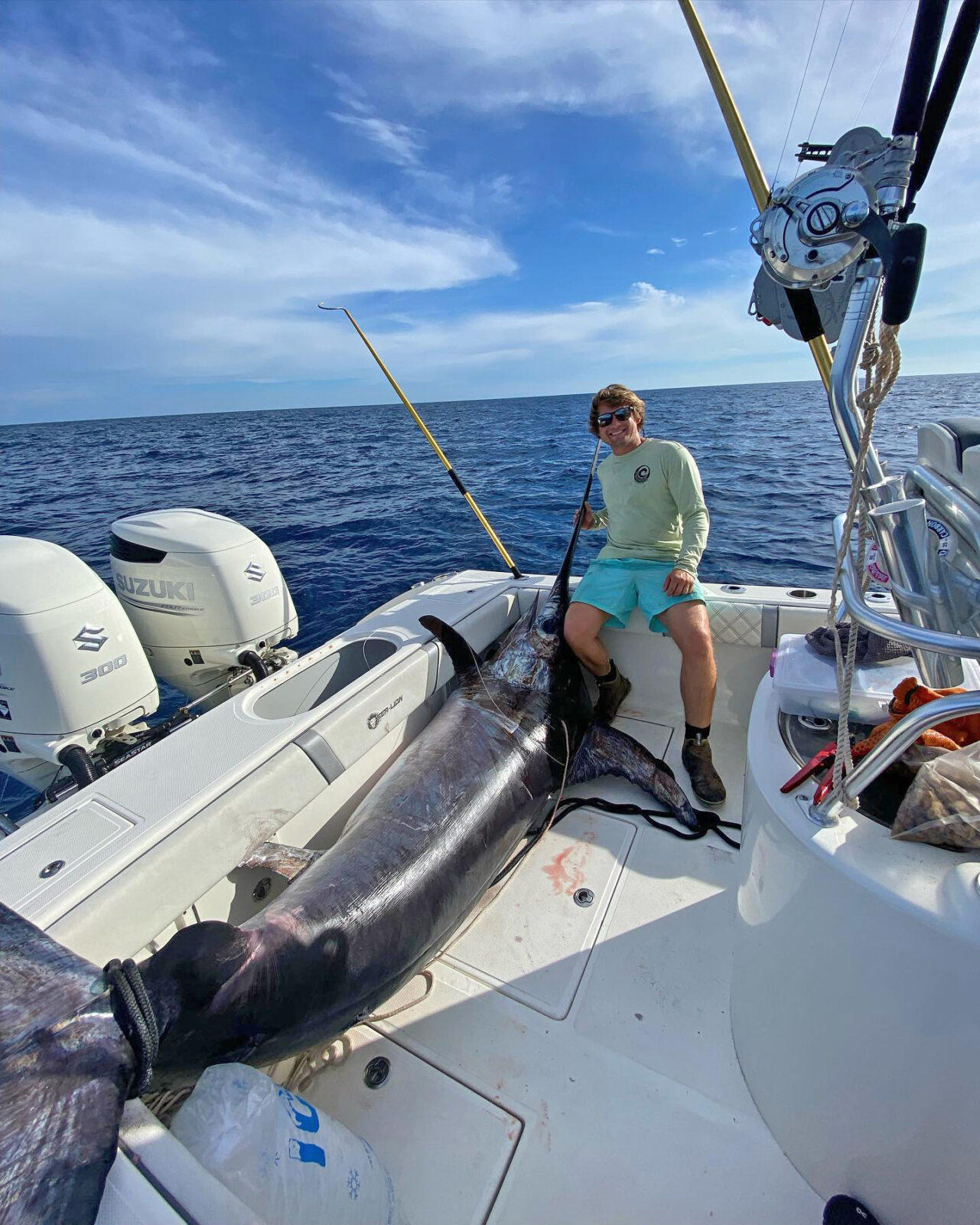What a catch: Beaufort anglers reel in 490-pound monster swordfish